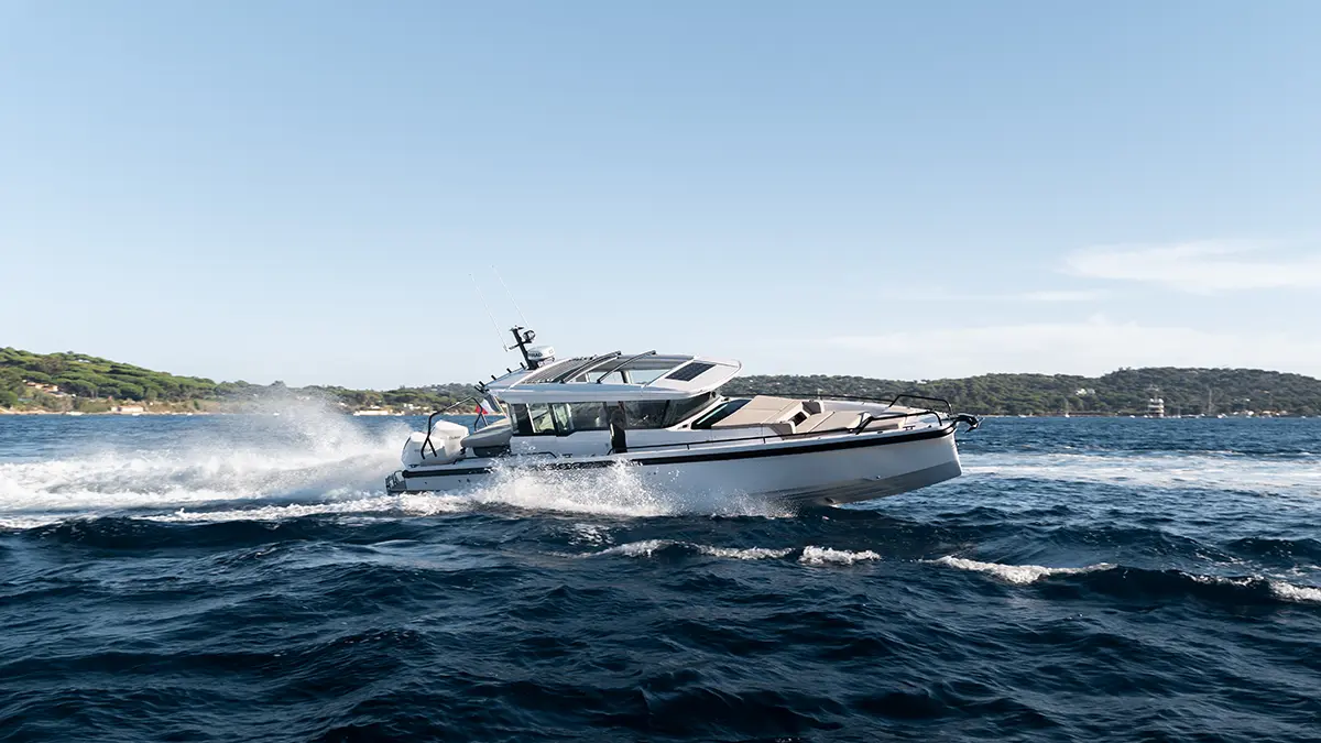 Axopar 37 XC Cross Cabin New Model Showroom – Legasea Marine